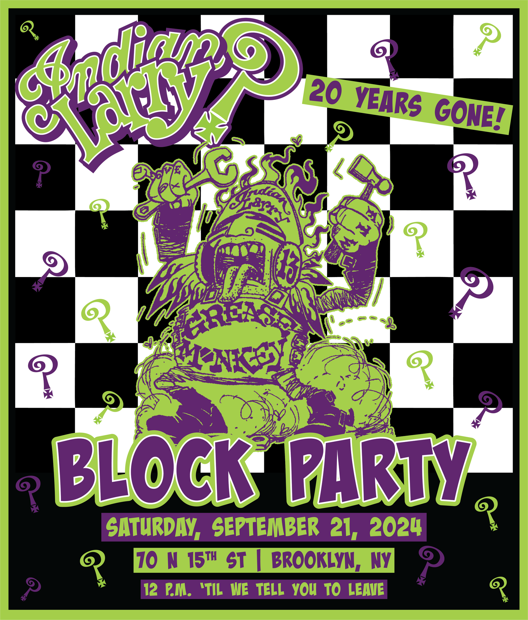 Indian Larry Block Party - September 21, 2024– Indian Larry Motorcycles