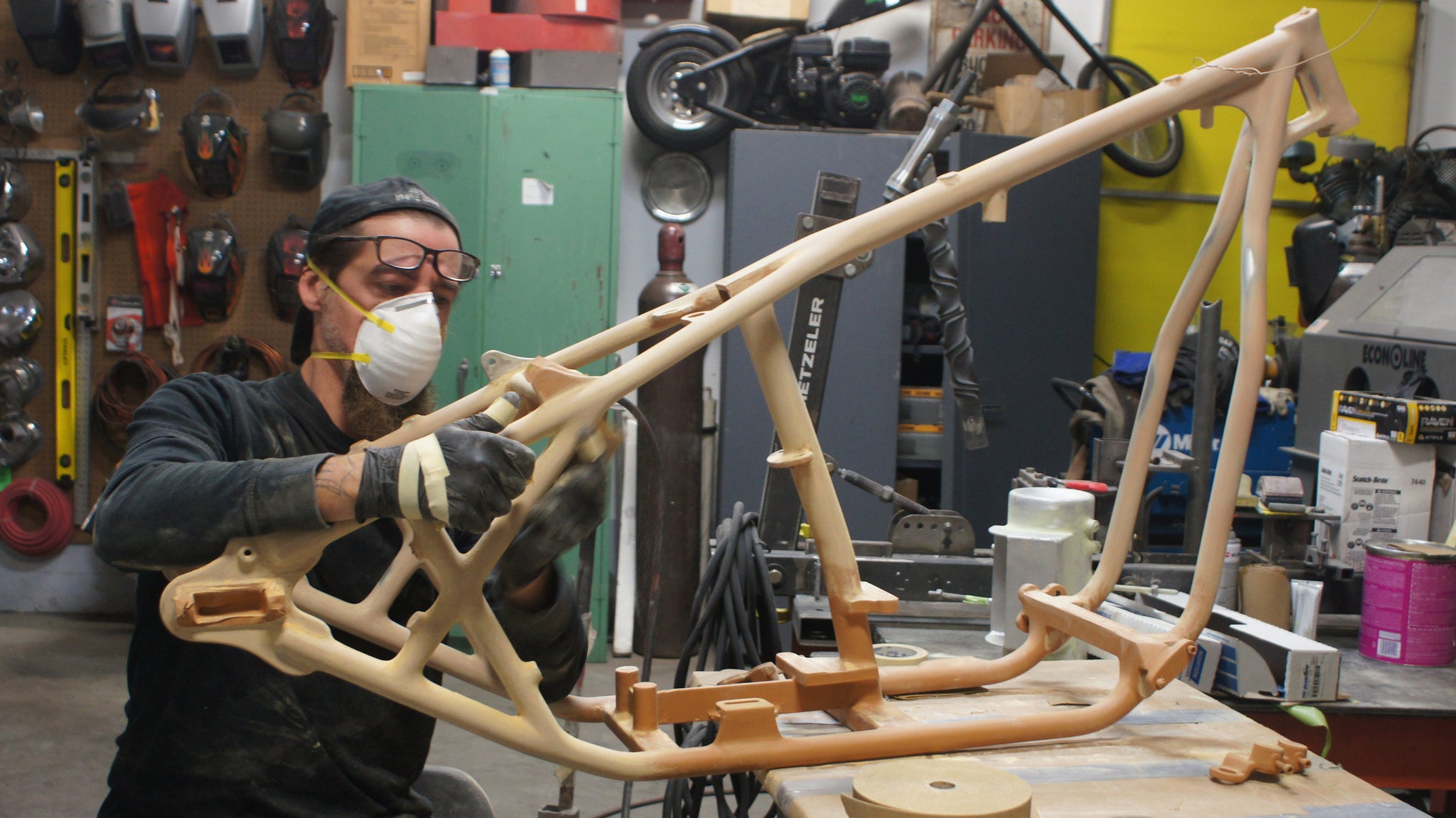 The Indian Larry Wishbone Frame– Indian Larry Motorcycles