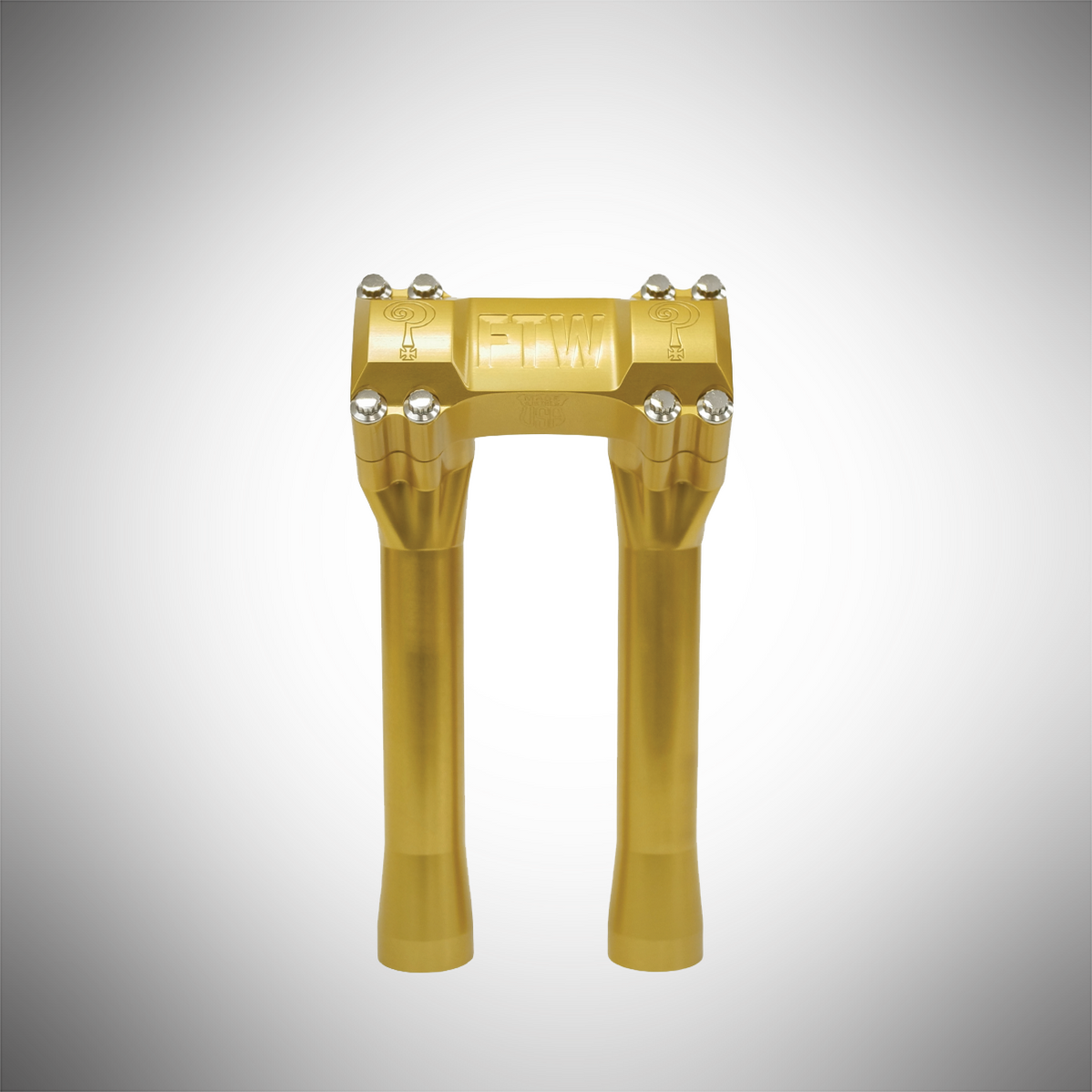 Brooklyn Brawler Harley Davidson Risers - Gold / 8"– Indian Larry ...