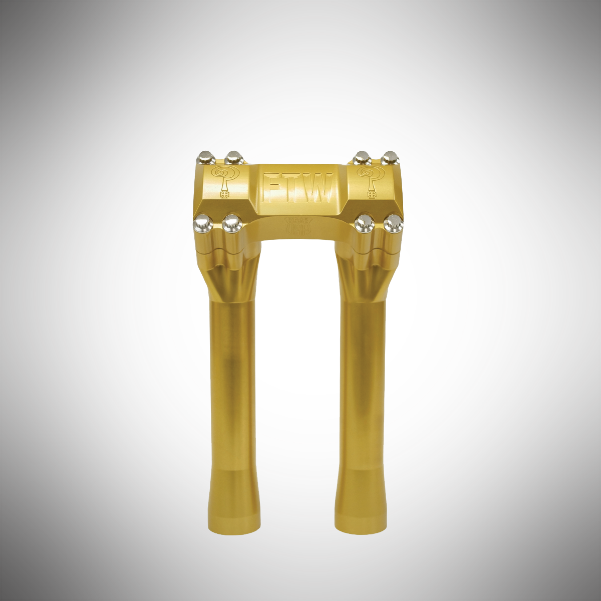 Brooklyn Brawler Harley Davidson Risers - Gold / 8"– Indian Larry ...