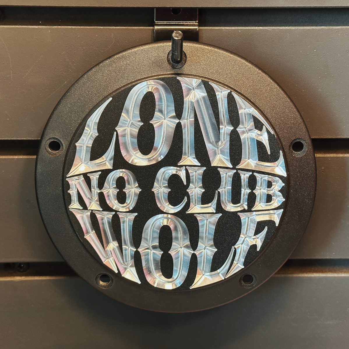 Lone Wolf M8 Softail Derby Cover - Matte Black + Aluminum– Indian Larry ...