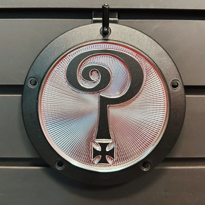 Question Mark M8 Softail Derby Cover - Matte Black + Aluminum– Indian ...