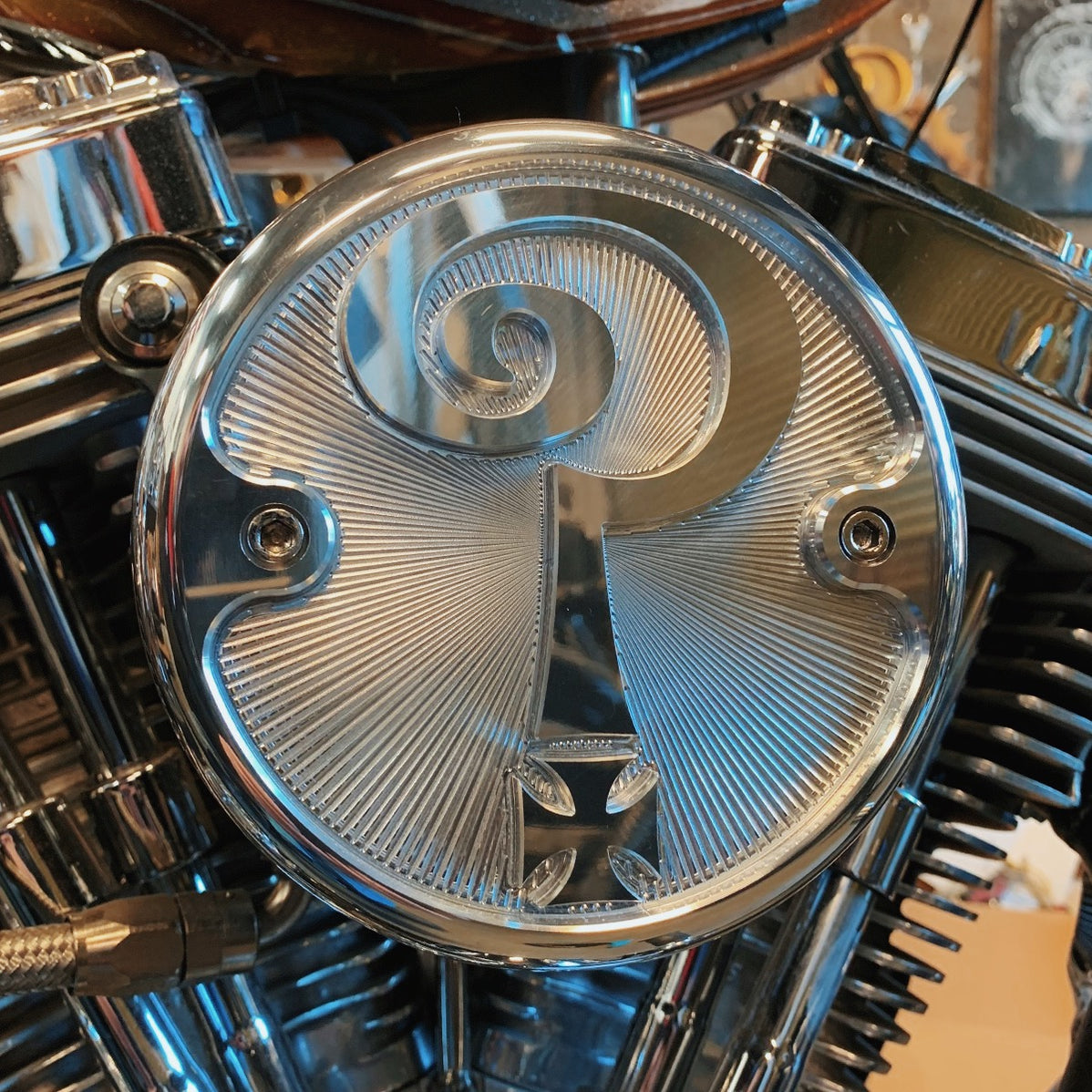 Indian Larry Air Cleaner Cover - Aluminum– Indian Larry Motorcycles